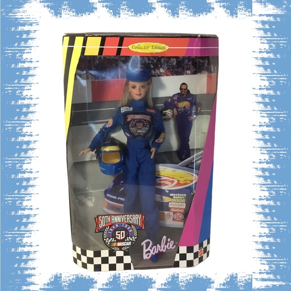 Mattel | Toys | Barbie 5th Nascar Anniversary Doll | Poshmark